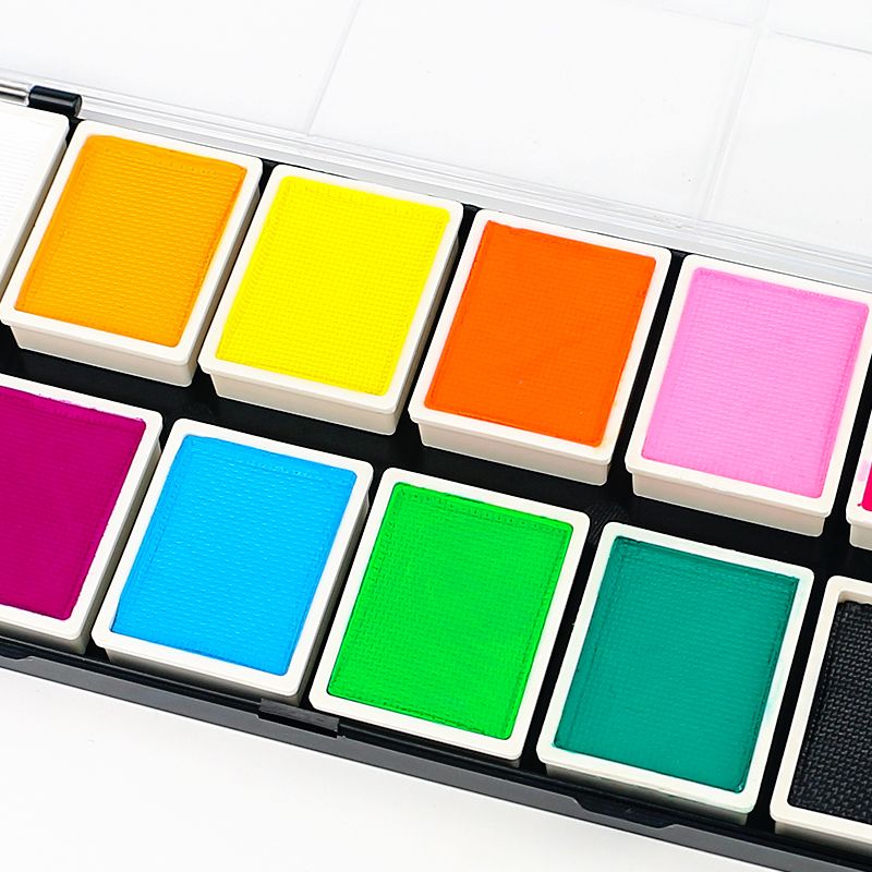 Buy 12 Color Face Body Paint Dor Kids And Adult from LANXI QIYUAN ...