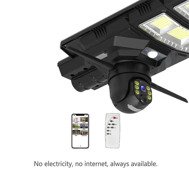 Buy Solar Security Street Light With Wireless Monitor Camera System ...