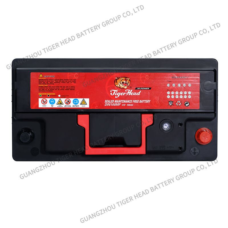 Buy Car Battery Tiger Head Th-din100mf 12v 100ah from Guangzhou Tiger ...