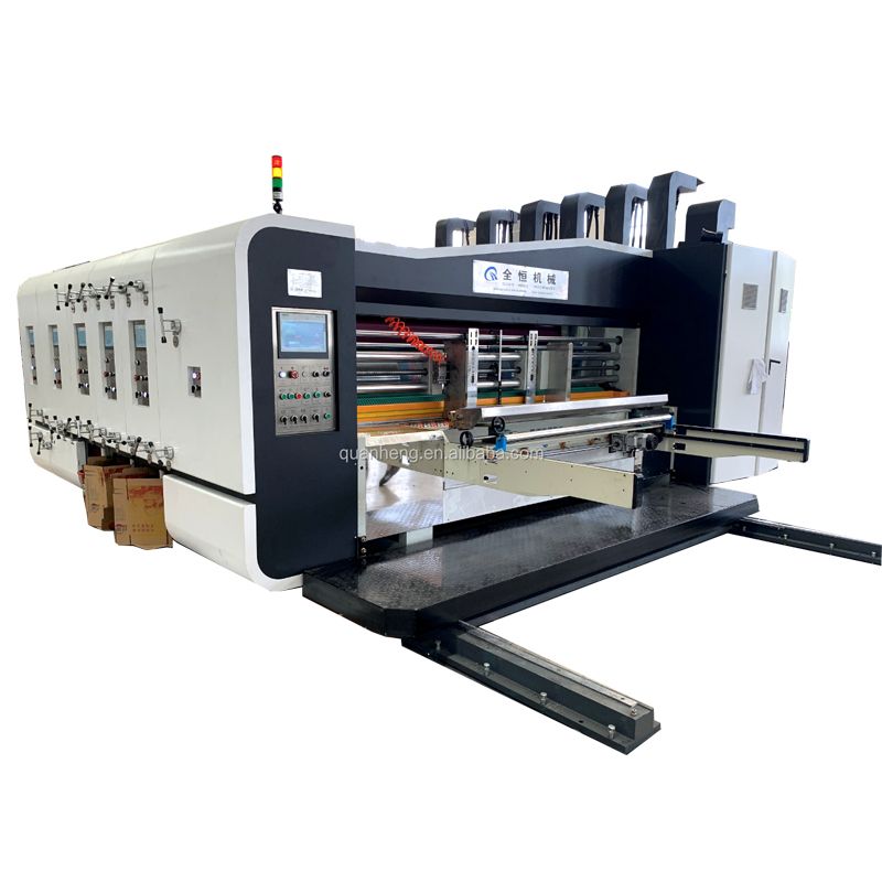 Buy Lead Edge Feeder 2/3/4 Flexo Printing Slotter Die Cutter Machine ...