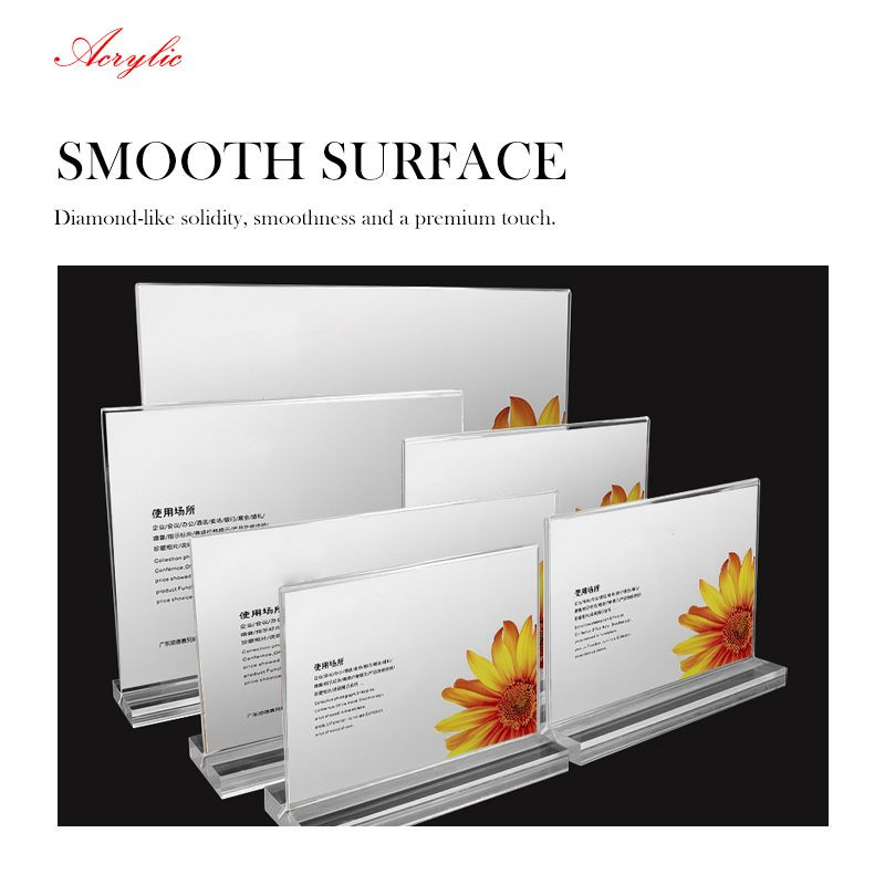 Buy Senchun Acrylic Stand-up Sign Display Signage Restaurant Stand-up ...