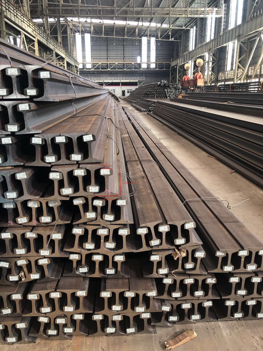 Buy En13674-4 54e1 Steel Rail/steel Rail/railway Rail/heat Treated Rail ...