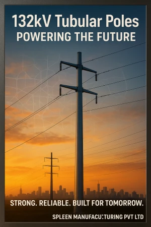 Buy 132 Kv Tubular Poles from Spleen Manufacturing Pvt Ltd, Pakistan ...