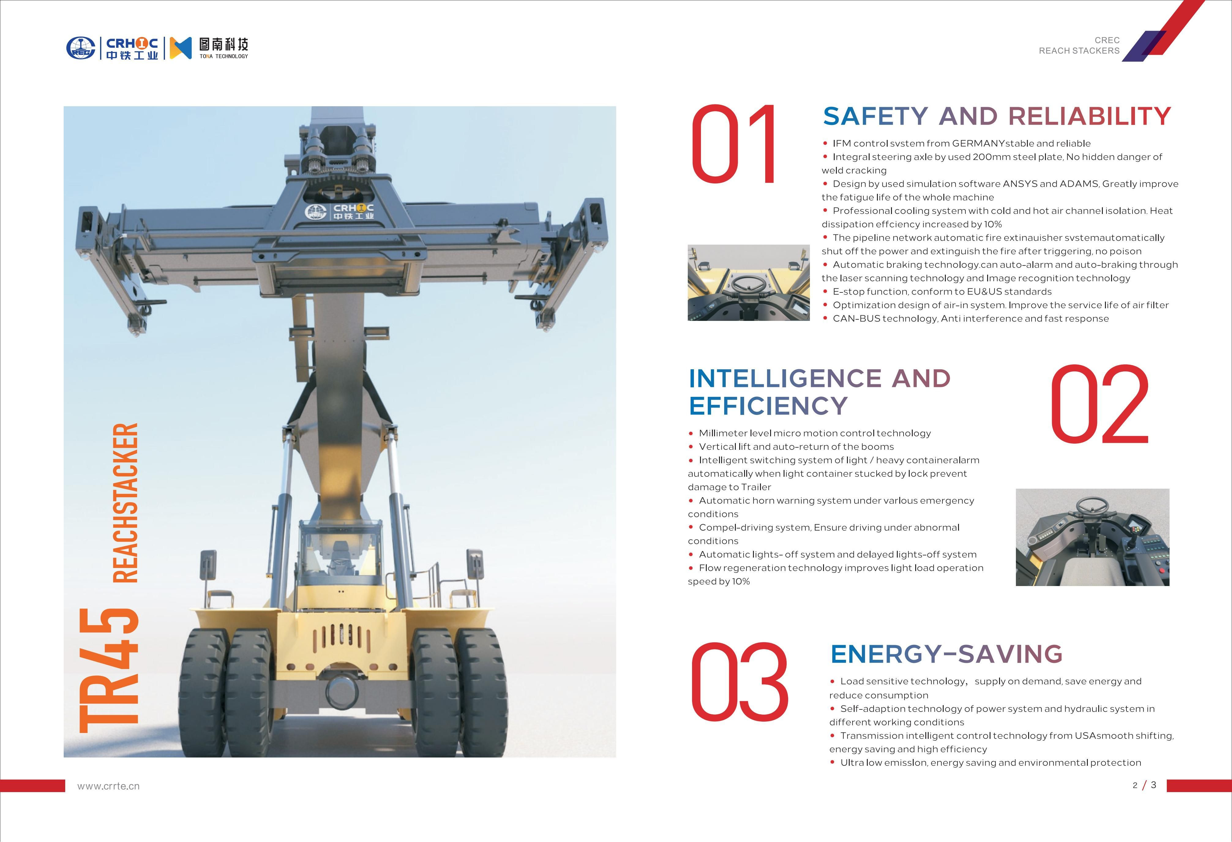 Buy Reach Stack Cranes, Container Flip Forklift, Container Tipping ...