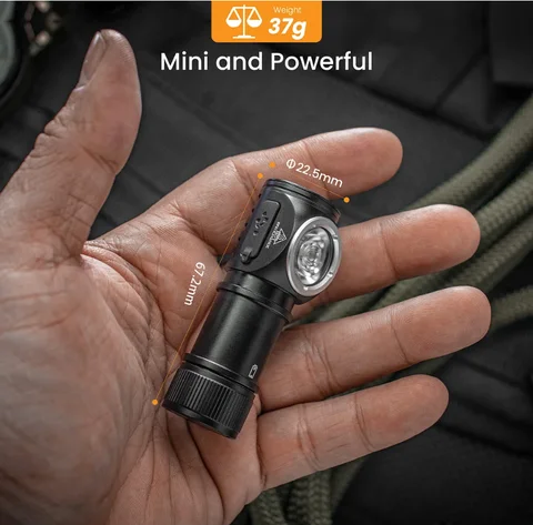 Buy 1100 Lumen Brightness Lh351d 90cri Headlight Flashlight Tir Optics ...