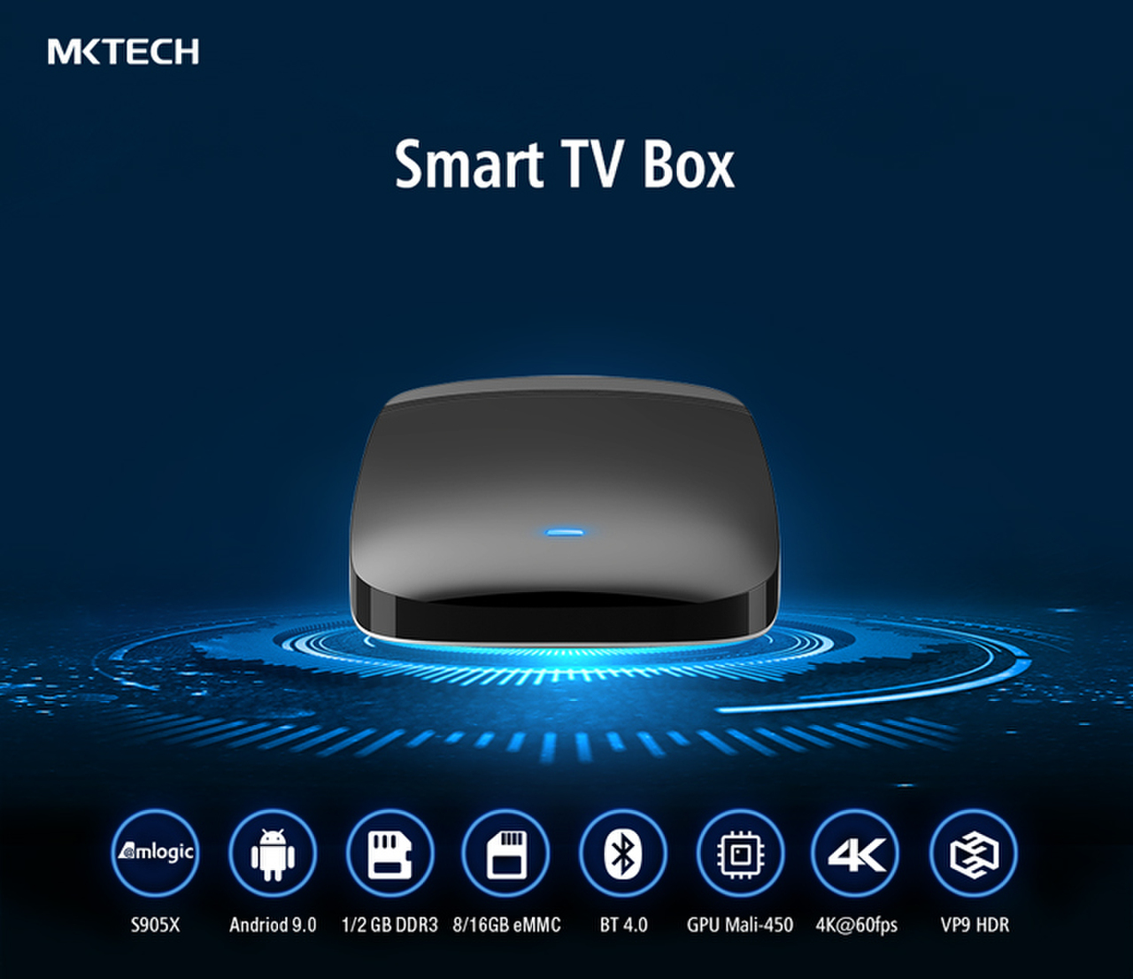 Buy 16gb Android Smart Box Black 4k Internet Tv2 Tv Box 2 Gb Iptv Set ...