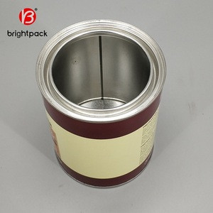 Buy 1gallon/4l Empty Oil Cans For Packaging Thinner, Paint Can Sizes ...