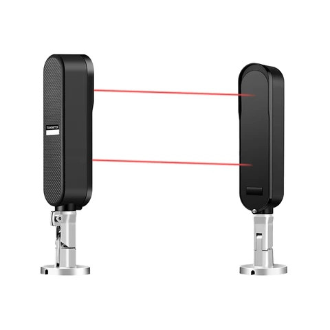 Buy 2 Beams150m Dc 12-24v Integrated Bracket Digital Infrared Detector ...