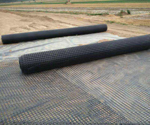Buy 40kn Geogrid Biaxial Plastic Geogrids Pp Biaxial Geo Grid Civil ...
