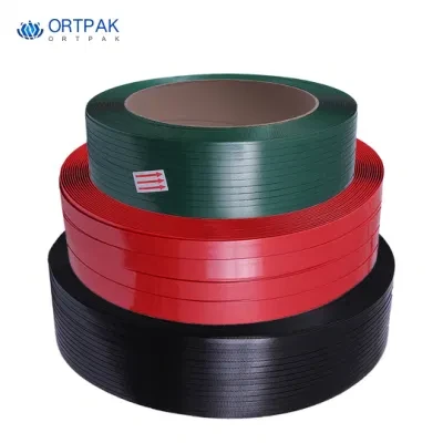 Buy 9-32mm High Strength Green Polyester Pet Strapping With Good ...
