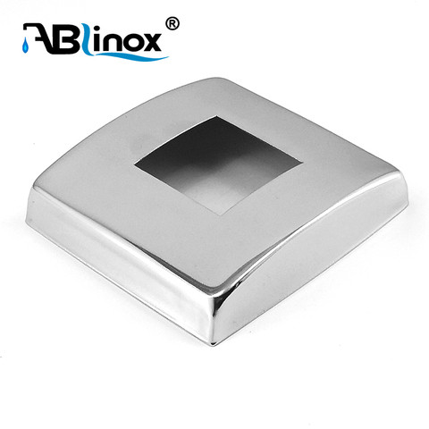 Buy Ablinox 40mm Square Shape Railing Base Plate Cover Glass Railing ...