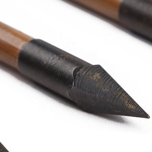 Buy Alibow Archery Bamboo Shaft Arrows Traditional Recurve Bow Arrow ...