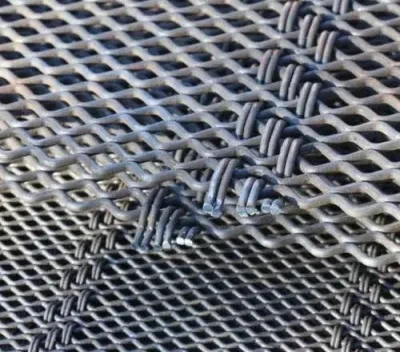 Buy Anti-clog Self-cleaning 65mn Wire Mesh For Vibrating Screen from ...