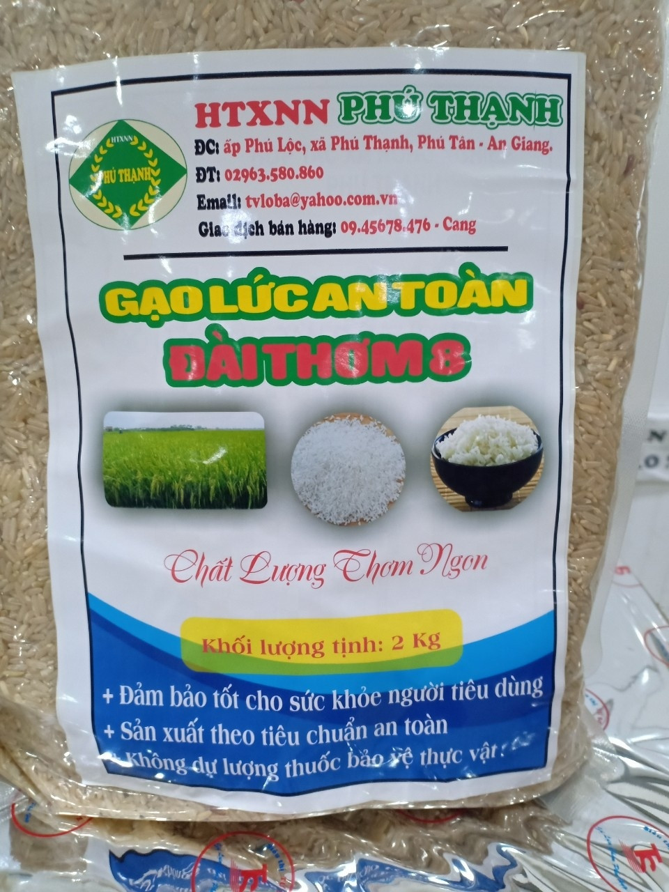 Buy Best Seller Vietnam Perfumed Rice 5% Broken Brown Rice Dai Thom 8 ...