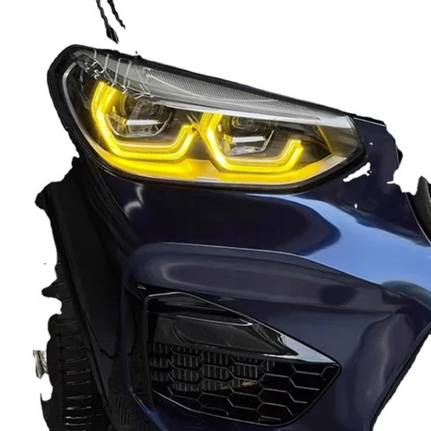 Buy Car Csl Lemon Yellow Drl Module Plug Play Accessories For Bmx X3 ...