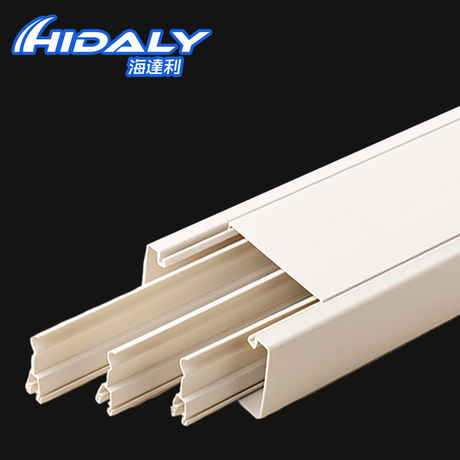 Buy Ce Iso Pvc Compartment Trunking With 3 Clip 100x50mm Solid ...