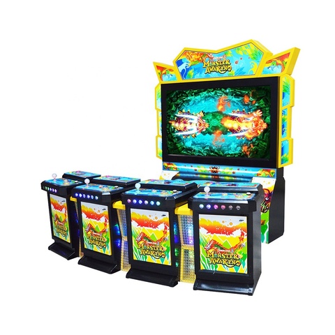 Buy Coin Operated New Fishing Arcade Game Machine 4 Players Fish Game ...