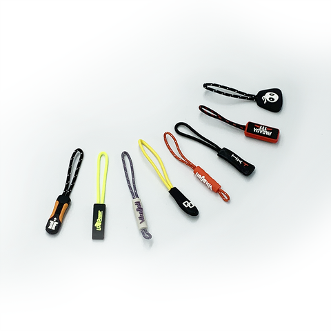 Buy Custom 3d Silicone Zipper Puller Pvc Zipper Slider Rubber Zipper ...