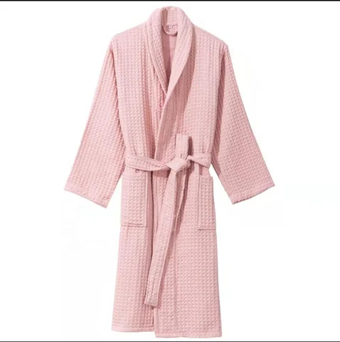 Buy Custom Hotel Logo Embroidery Luxury Spa Bath Robe 100% Cotton ...