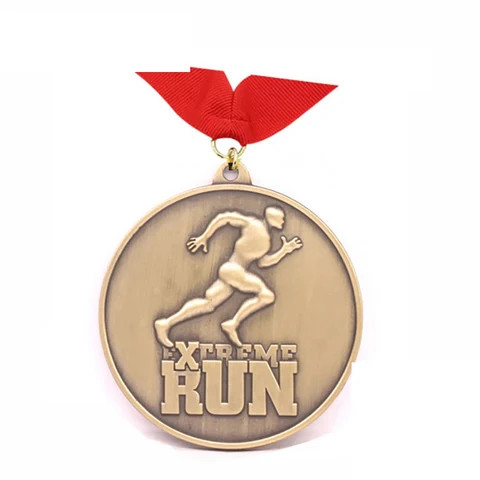 Buy Custom Metal Logo Sports Running Marathon Medal For Souvenir 3d ...