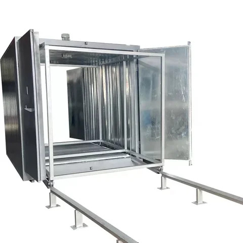 Buy Custom Open Both Sides Electric Electrostatic Powder Coat Oven With ...