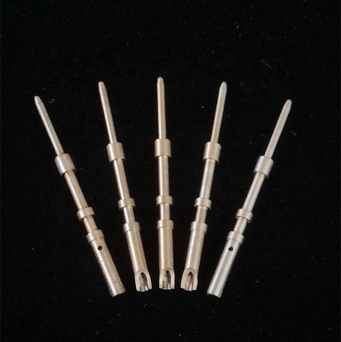 Buy Custom Precision Machined Beryllium Copper Contact Pins For ...