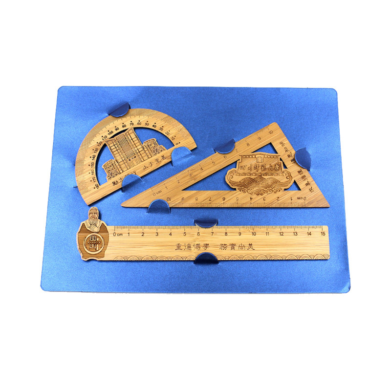 Buy Custom Shape Bamboo Rulers With Laser Engraving Or Printing Logo ...