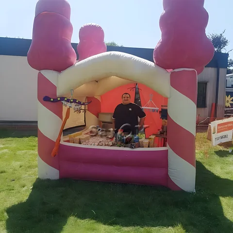 Buy Customized Inflatable Popcorn Booth Inflatable Kiosk Booth Tent ...