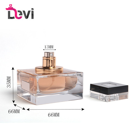 Buy Devi Glass 40ml Perfume Bottles Square Lady Mens Parfum Profumo ...