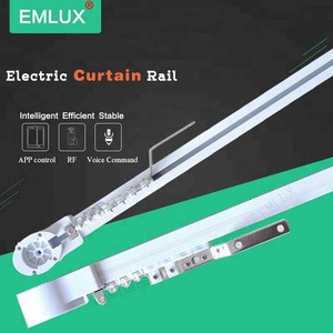 Buy Electric Ripple Fold Track System, Electric Ripple Fold Curtain ...