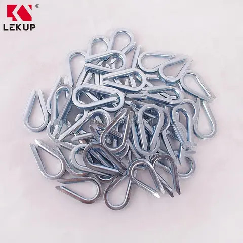 Buy Galvanized Thimble Rigging 1/8" Wire Rope Thimble Carbon Steel ...