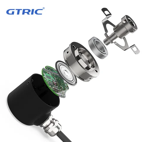 Buy Gtric Optical Encoder Sensor 1024 Ppr Npn Open Collector Output 8mm ...