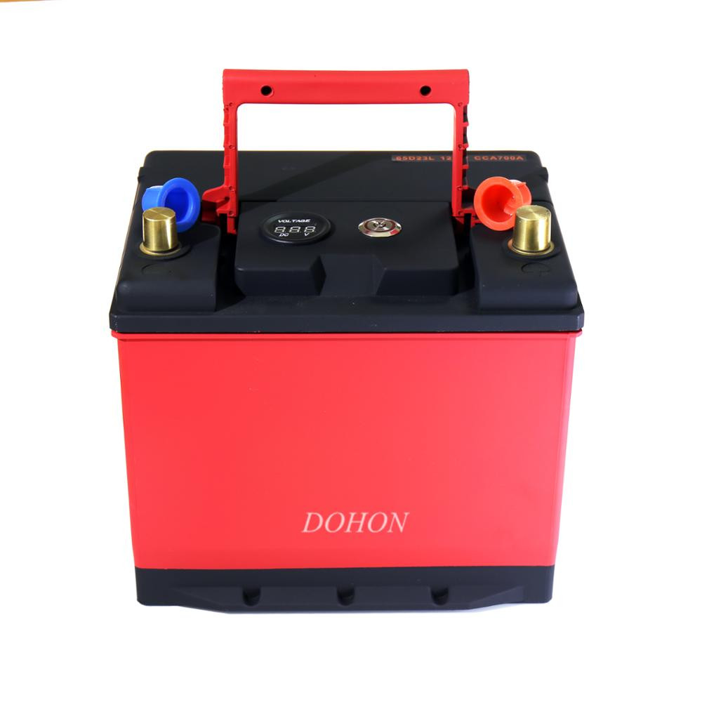 Buy High Performance 65d23l/r Lifep04 Car Lithium Iron Battery 65ah 12 ...