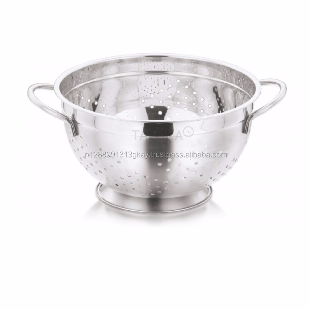 Buy High Quality Cooking Tool Deep Stainless Steel Colander from TALUKA ...