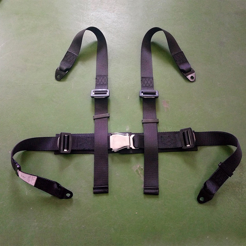 Buy High Tenacity 4 Points Safety Webbing Racing Car Seat Harness ...