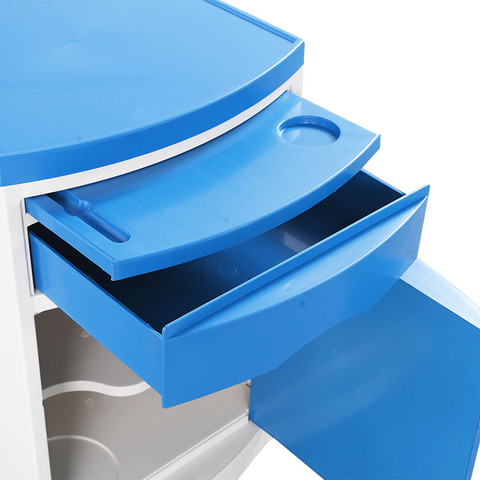 Buy Hospital Furniture Abs Drawer Cabinet Hospital Bedside Locker ...