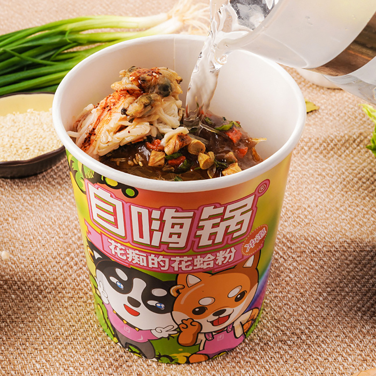 Buy Hot-selling Flavored Sea Flower Clam Noodle Instant Noodle from ...