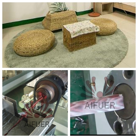 Buy Imitated Artificial Rattan Making Machine/three Color Plastic ...