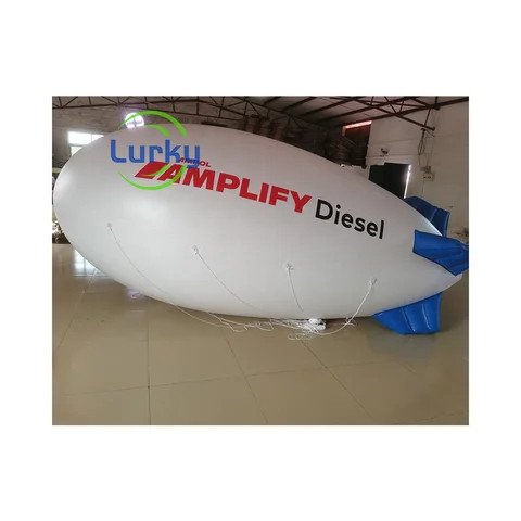 Buy Inflatable Floating Helium Advertising Zeppelin Led Lighting Blimp ...