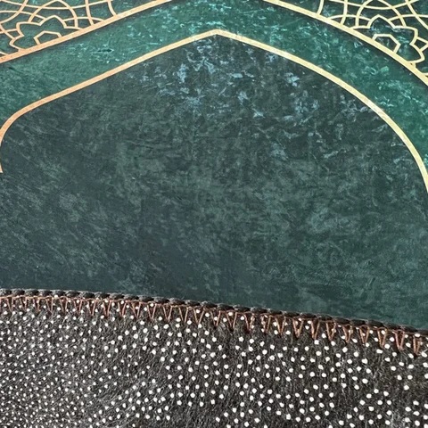 Buy Islamic Puzzle Prayer Mat For Muslim Ramadan Flannel Carpet Worship ...