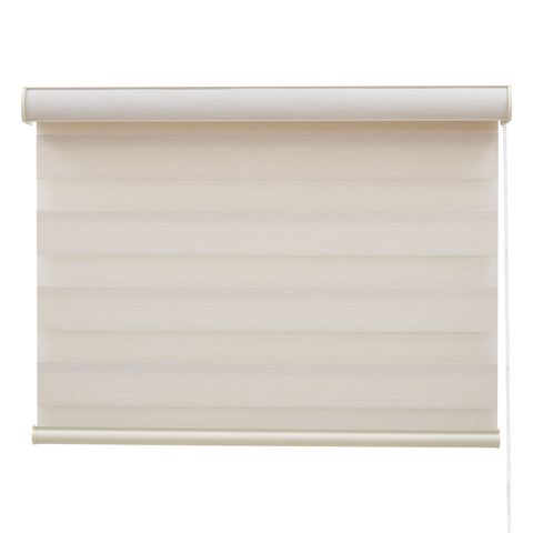 Buy Laser Cut 38mm Aluminum Tube Zebra Shade Blackout Shower Curtain ...