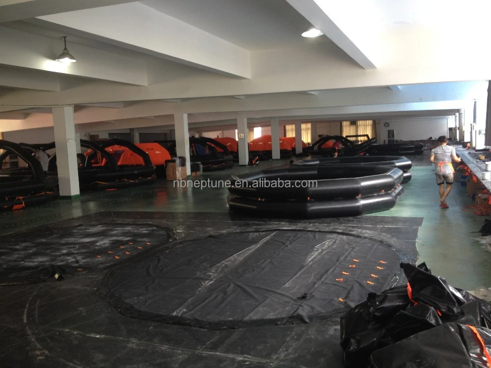 Buy Life Rafts 12 Person Capacity Iso Certification For Yachts from ...