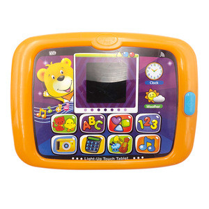 Buy Light Up Touch Tablet Kids Toy Educational Intelligent Music Words ...