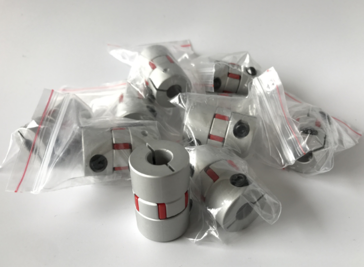 Buy Metal Bellows Clamp Type Spring Flexible Shaft Coupling For Step ...