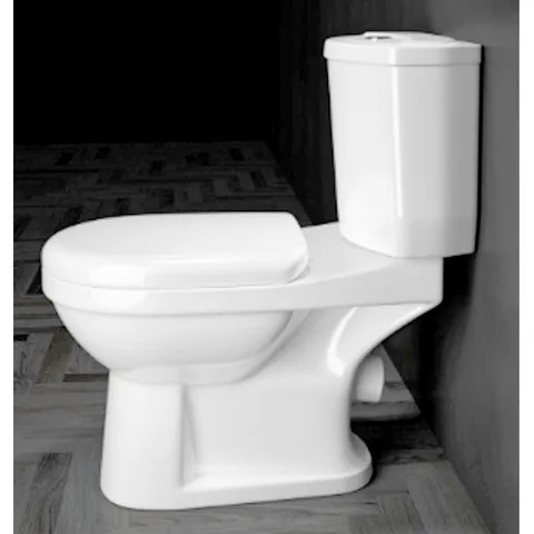 Buy Modern White Two Piece Ceramic Wc Toilet With Dual-flush ...