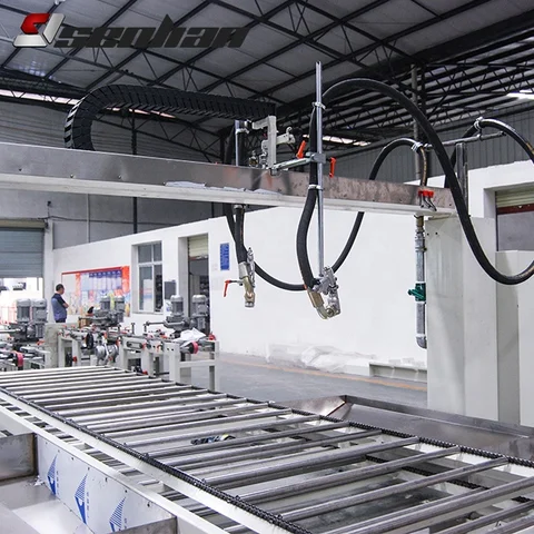 Buy Multi Color Paint Automatic Spray Painting Machine For Exterior ...