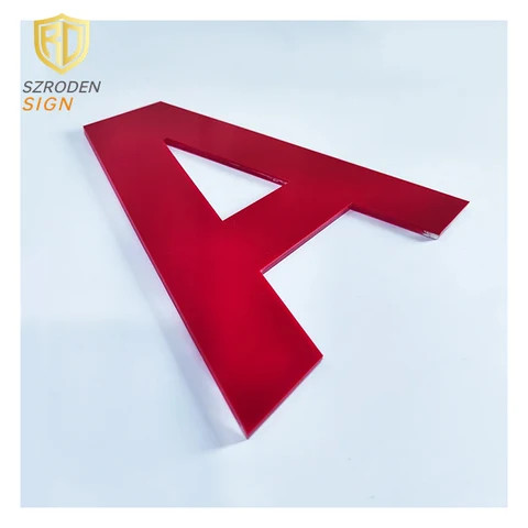 Buy New Selling Transparent Acrylic Letter Metal Logo 3d Signs ...