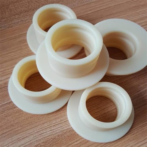 Buy Nylon Pa6 Flange Cable Bushing Shaft Sleeve Nylon Plastic Bearing ...