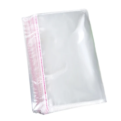 Buy Opp Bag Transparent Plastic Garment Packaging Bag Self-adhesive Pe ...