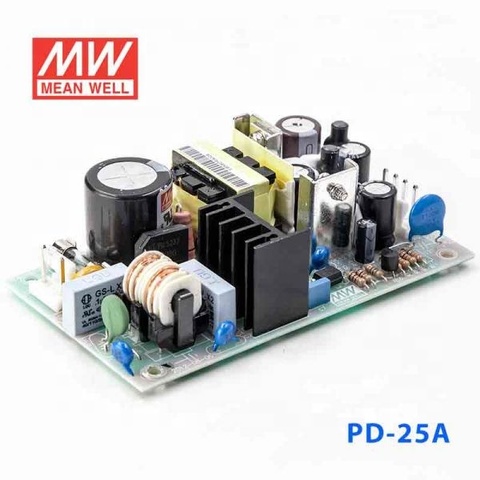 Buy Pd-25 Series 25w Dual Ac-dc Psu Open Frame Pcb Smps Mean Well ...